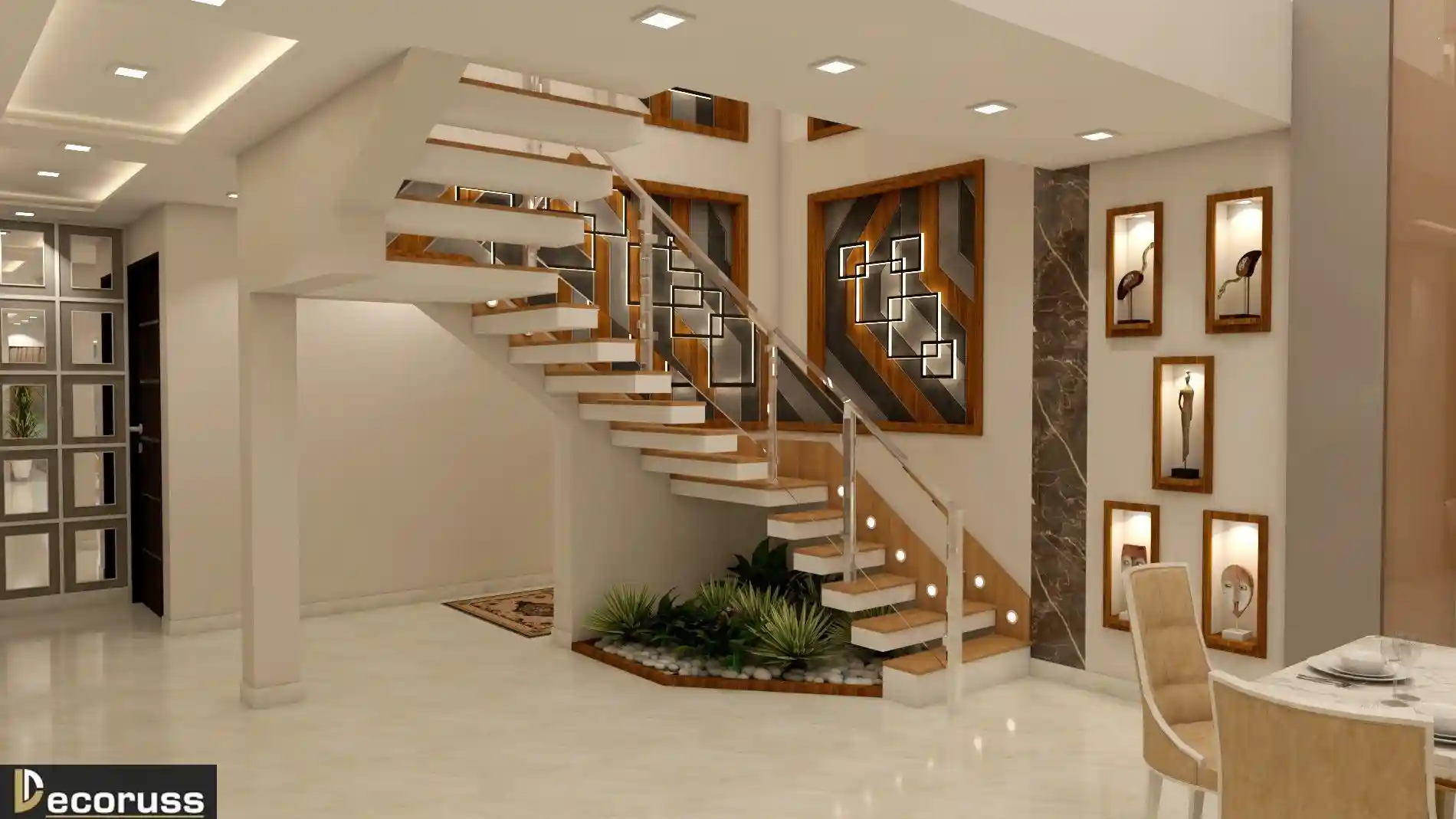 Staircase area