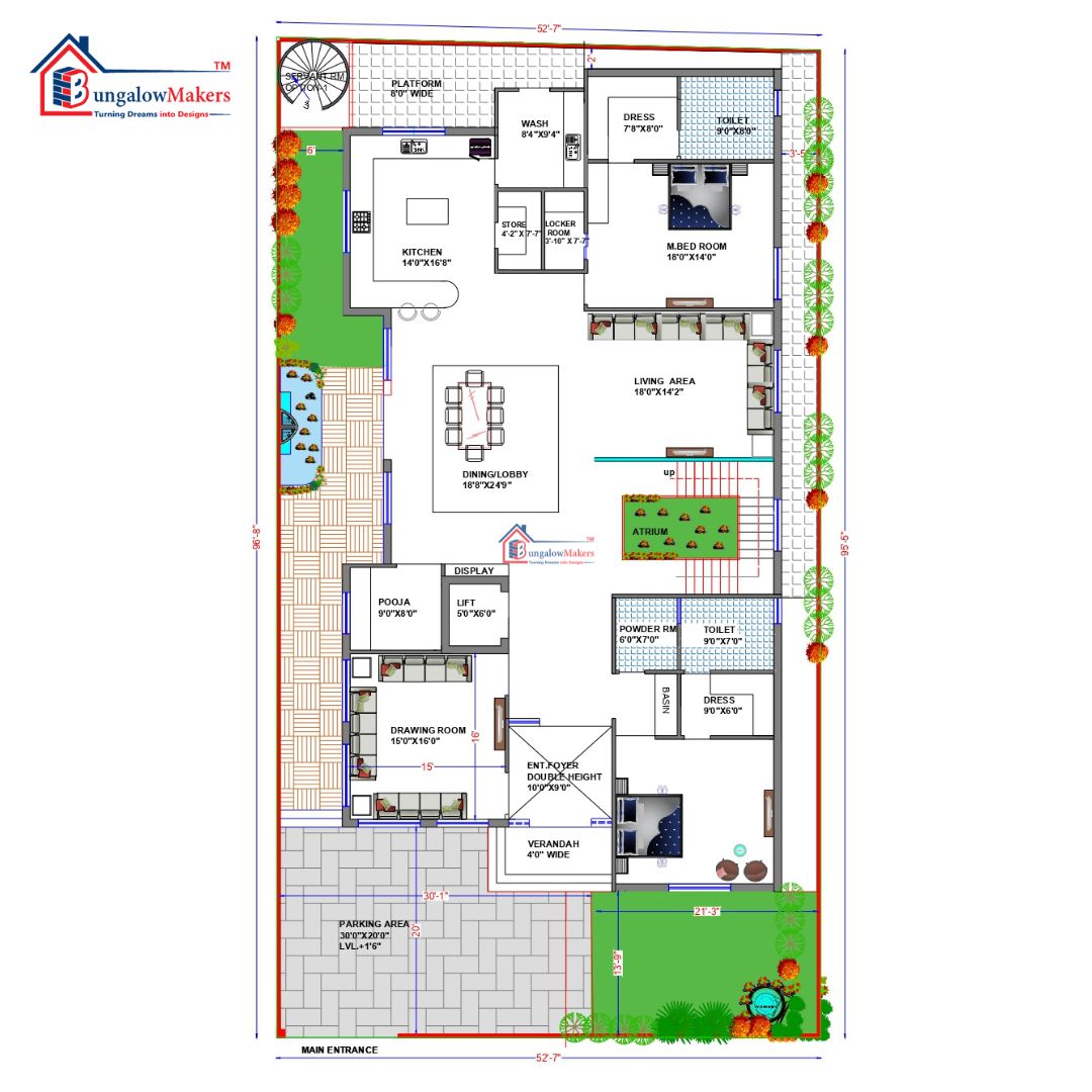 5000 sq. ft. House F...